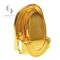 China Custom Coffin Hardware Wholesale Electroplating 6#G Coffin Corner Set with Steel Bars for sale