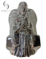China Plastic Silver Coffin Corner Accessories For Funeral Interment Ornamentation19# S for sale