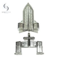 China Customized Silver ABS Material High Quality Coffin Corner Complete Set Wholesale 15#S for sale