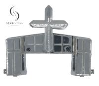 China Customized Silver ABS Material High Quality Coffin Corner Complete Set Wholesale 15#S for sale