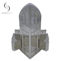 China Customized Silver ABS Material High Quality Coffin Corner Complete Set Wholesale 15#S for sale