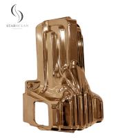 China American Style Funeral Coffin Accessories Coffin Corner Customized Copper 11# B for sale