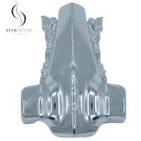 China Silver ABS Coffin Corner 3#S Set with 0.66m & 2.02m Steel Bars - Heavy Weight Resistance Casket Handle for sale