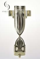 China Coffin Corner 14# Plastic Reinforced Handles Set with 0.66m and 2.02m Steel Bars - Custom Colors Available for sale