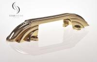 China Gold ABS Casket Hardware Set 16# P9006 - Environmental Friendly Plastic Coffin Handles with 100 Set MOQ for sale