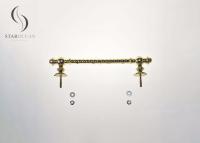 China Plastic Helical Reinforced Coffin Handle 30.5cm 50kg Lift SGS Approved P9012 for sale