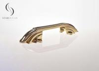 China High Reinforced Plastic Coffin Handle P9006 Gold Metallization 35kg Load Capacity for sale