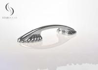 China Silver Plastic Coffin Handle P9003 Shell Style - ABS/PP Materials, 1000pcs MOQ, 30-Day Delivery for sale