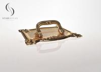 China Gold-Plated Plastic Coffin Handle P9803 - ABS/PP Material, 1000pcs MOQ, 30-Day Delivery for sale