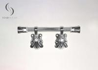 China P9007 Silver Casket Handle - ABS/PP Plastic Coffin Hardware with Custom Colors, 1000pcs MOQ, 30-Day Delivery for sale