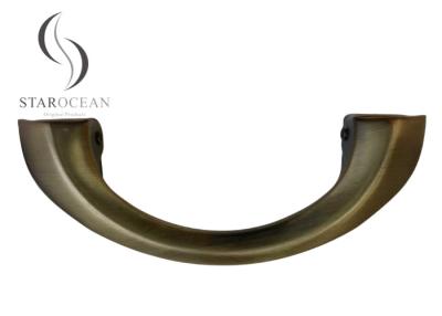China Steel Antique Coffin Handles SH001 20×8cm 120kg Load Capacity Gold Brass Nickel Plated for sale