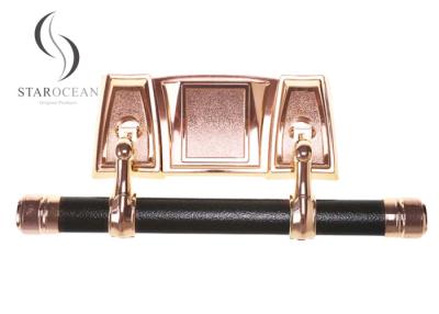China Bronze Electroplated Coffin Swing Pole Set SW-F with 38cm Short Handles and 174cm Long Bars for 500kg Capacity for sale