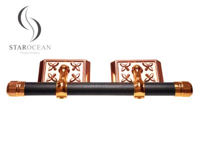 China Vintage Copper Coffin Handle Set SW-CB - 500kg Capacity, 38cm & 174cm Bars, Custom Colors for sale