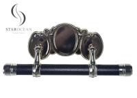 China Casket Handle Hardware Set with 38cm & 174cm Swing Bars, Zinc Alloy Hinges and Plastic Panels - Silver/Gold/Bronze for sale
