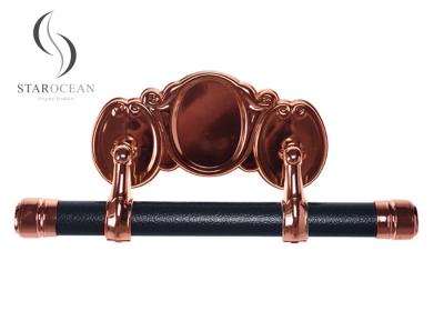 China Smooth Copper Color Coffin Swing Bar Set with 38cm Handles and 174cm Bars - Funeral Hardware Accessories for sale