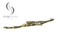 China Custom PF11 Coffin Accessories 44x11cm ABS/PP Plastic Decoration with Gold/Silver/Bronze Electroplating for sale