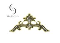 China PF08 Coffin Accessory - PP Recycled Material Decorative Fitting in Gold/Silver/Bronze with SGS Certification for sale