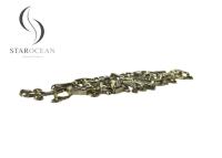 China Multi-Color Plastic Coffin Accessories PF04 - 17.5×5cm PP Recycled Material with Gold/Silver Electroplating for sale