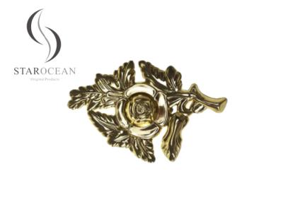 China PF01 Plastic Coffin Decoration Accessories 15x9.5cm in Gold, Silver, Bronze - Factory Direct Pricing for sale