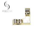 China PF20 Coffin Base/Feet 90mm x 90mm PP Plastic with Vacuum Plating in Gold, Silver, Copper Finishes for sale