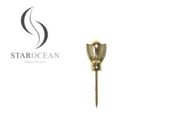China Custom Color Coffin Screw Ornaments 45mm-55mm Length PS02 with Plastic & Metal Construction for Funeral Caskets for sale