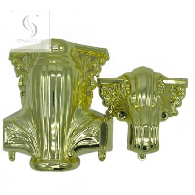 China Starocean Customized Wood Burial Coffin Ornament 24# Religious Theme with Stand for sale