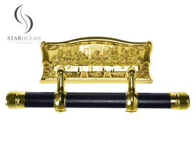 China Classic Coffin Corner Style Last Supper Panel Swing Bar Model A - 38cm & 174cm Handles with Gold/Silver/Bronze Plating for sale