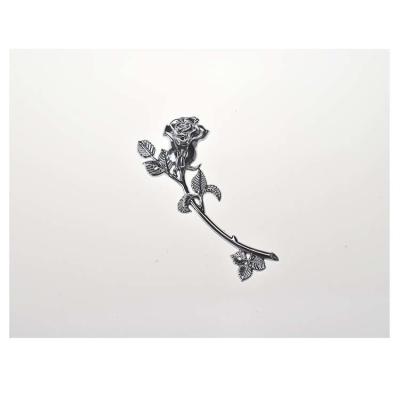 China F13 Plastic Rose Funeral Urn Decoration - PP Recycled Material, Gold/Silver/Bronze Finish, 1000pcs MOQ for sale