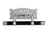 China Coffin Swing Bar A with Last Supper Pattern - 500kg Load Capacity, 174cm Length, Gold/Silver/Bronze Finish Options for sale