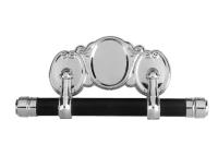 China Casket Handle Hardware Set with 38cm & 174cm Swing Bars, Zinc Alloy Hinges and Plastic Panels - Silver/Gold/Bronze for sale