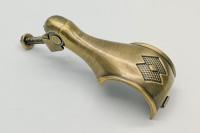 China ZA02 High Polished Casket Hardware Handle - Zamak Zinc Alloy with 100kg Lifting Capacity for Wooden Coffins for sale