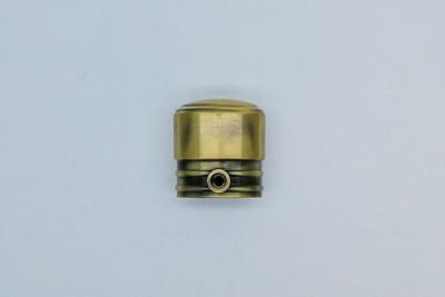 China ZA06 Round End Tip Casket Accessory - Zamak Zinc Alloy with 1000pcs MOQ and 30-Day Delivery for sale