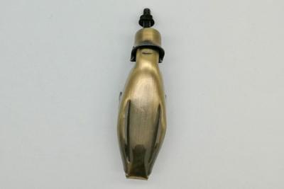 China ZA08 Swing Fittings Coffin Ornaments with Screw Rod - Steel Casket Hardware in Antique Brass, 1000pcs MOQ for sale