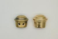 China ZA09 Casket End Cap in Antique Brass Finish - Steel Hardware for Wooden Coffins with 1000pcs MOQ and 30-Day Delivery for sale