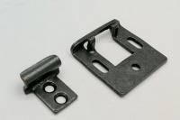 China ZA11 Casket Lid Hinge - Black Steel Coffin Hardware with 2000 Set MOQ and 30-Day Delivery for sale
