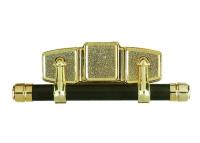China Gold Classic European Style Coffin Hardware Kit with 38cm & 174cm Swing Bars - ABS/PP Materials for sale