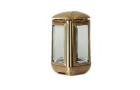 China TD016 Outdoor Tombstone Decoration Lamp 125×220mm Brass Construction SGS Certified for sale