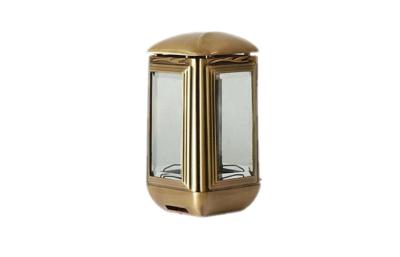 China TD016 Outdoor Tombstone Decoration Lamp 125×220mm Brass Construction SGS Certified for sale