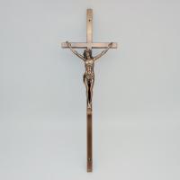 China Antique Bronze Zamak Coffin Cross ZD018 - Lightweight Funeral Accessory with 30-Day Delivery for sale