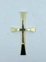 China Gold-Plated Cross Funeral Urn Decoration UD02 - Zamak Metal Fittings with 4 Color Options, MOQ 1000pcs for sale