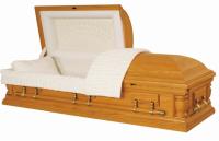 China Premium Solid Oak Wood Casket SWC02 - 82.5