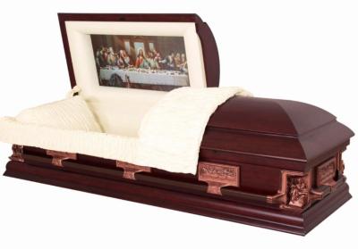 China Last Supper Pattern Wooden Casket SWC06 - 82.5