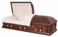 China SWC10 Solid Walnut Wooden Casket 82.5