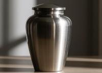 China Aluminum Urn for Ashes - 200mm Length with Custom Color Options and Zinc Alloy Decoration for sale