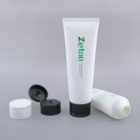 China 40mm Diameter Round Lotion Tube Packaging with Matte Flip Top Caps - 50-125ml Capacity Customizable for sale