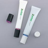 China 19mm Diameter Eye Cream Tube Packaging 10ml-30ml with Two-Color Matte Screw Caps for Cosmetics for sale