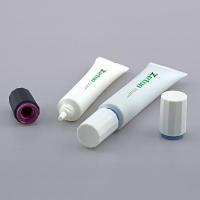 China 19mm Diameter Eye Cream Tube Packaging 10ml-30ml with Two-Color Matte Screw Caps for Cosmetics for sale