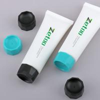 China 19mm Diameter Round Plastic Cream Tubes with Matte Diamond Caps - 10ml to 50ml Custom Capacity for sale