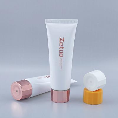 China 35mm Diameter PE/ABL Cosmetic Tubes with Center-Dispensing Caps - 50ml to 150ml Capacity for Creams and Lotions for sale