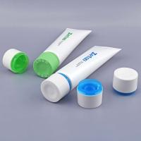 China PE Empty Lotion Squeeze Tubes 40mm Diameter with Two-Color Matt Screw Caps - 50ml to 125ml Customizable Capacity for sale